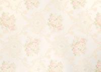 China Beige Floral Pattern European Style Wallpaper / Non Woven Wallcovering 0.53*10m/ roll for sale