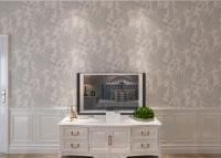 China Professional Country Style Removable Plant Floral Wallpaper For Walls , 0.53*10m/ roll for sale