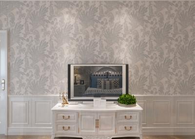 China Professional Country Style Removable Plant Floral Wallpaper For Walls , 0.53*10m/ roll for sale