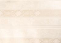 China Beige Damask Pattern Non Woven Wallpaper / Embossed Living Room Striped Wallpaper for sale
