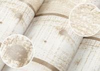 China Room Decoration Wallpaper , Vinyl Removable Wallpaper with 3D Foam Tree Pattern for sale