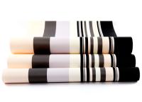 China Commercial Contemporary Wall Coverings with Wide and Narrow Stripes , PVC Wallpaper for sale