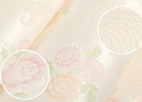 China Beige Floral Pattern Non Woven Wallcovering , Interior Decorating Wallpaper SGS CSA for sale