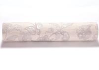China Removable PVC Country Bedroom Wallpaper / Household Pink Floral Wallpaper Affordable for sale