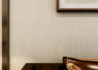 China Gold Beige Breathable Contemporary Kitchen Wallpaper / Geometric Removable Wallpaper for sale