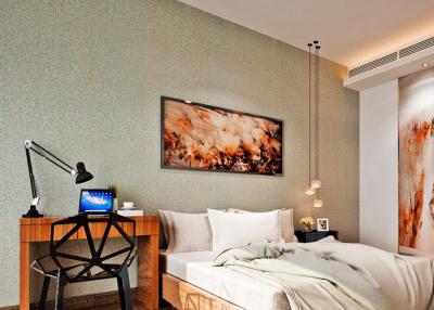 China Contemporary Removable Living Room Wallpaper , Non Woven Wallcovering Soundproof for sale