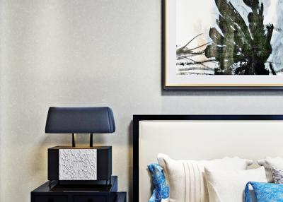 China Contemporary Silver Asian Inspired Wallpaper for Study Room Can Be Removable for sale
