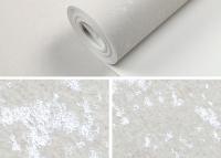 China Contemporary Silver Asian Inspired Wallpaper for Study Room Can Be Removable for sale