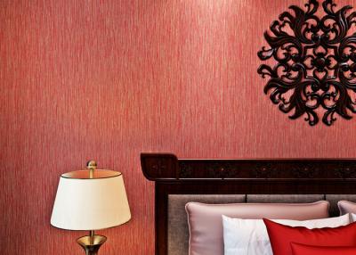 China Eco Friendly House Decoration Wallpaper with Embossed Surface Treatment , CE ISO for sale