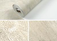 China White Nature Modern Bedroom Wallpaper For Sofa Background , Wood Flooring Looking for sale