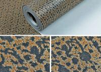 China Korean Style Contemporary Wall Coverings / Non Woven Wallpaper with Brown Color for sale