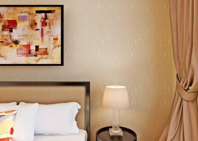 China Flower Pattern Washable Vinyl Wallpaper , Modern Embossed Wallpaper PVC Wallpaper for sale