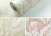 China Home Beautiful Floral Country Style Wallpaper , Non Woven Wallcovering 0.53*10M for sale