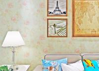 China Home Beautiful Floral Country Style Wallpaper , Non Woven Wallcovering 0.53*10M for sale