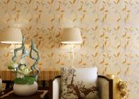 China Economic Beautify Leaves Modern Removable Wallpaper for Home Decoration , Pure Color for sale