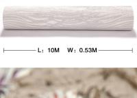 China Modern Self Adhesive Vinyl Wallpaper Soundproof For Interior Decoration , 0.53*10m/ Roll for sale