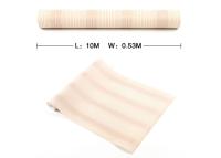 China Dark Pink Home Decor Wallpaper / Living Room Striped Wallpaper With Printed Surface Treatment for sale
