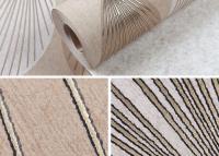 China Bronzing Leaf Non Woven Wallpaper For Office Walls / Living Room , Water Against for sale