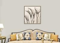 China Beige Printed Bright Modern Wallpaper 0.53*10m , Home Decoration Wallpaper Long Fiber for sale