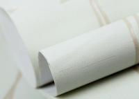 China Light Green Washable Vinyl Wallpaper With Peel And Stick Embossed Surface , Strippable Type for sale