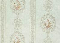 China Floral Beige Durable English Style Wallpaper , Household Decorative Wall Coverings for sale