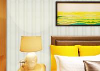 China Modern Striped Non Woven Wallpaper For Entertainment / Administration , SGS CSA Approval for sale
