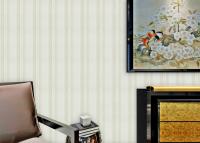 China Modern Striped Non Woven Wallpaper For Entertainment / Administration , SGS CSA Approval for sale