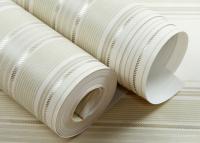 China Modern Striped Non Woven Wallpaper For Entertainment / Administration , SGS CSA Approval for sale
