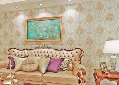 China Removable Moisture proof Country Style Wallpaper for Bedroom / TV Background for sale