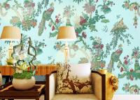 China 0.53*10m Waterproof Country Style Wallpaper For Bedding Room , Non Woven Materials for sale