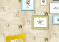 China Non Woven Washable Contemporary Wall Coverings For Bedroom / Living Room , SGS CSA for sale
