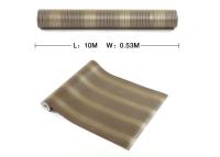 China Breathable Modern Removable Wallpaper Waterproof With 0.53*10m Size , 3D Fashion Style for sale