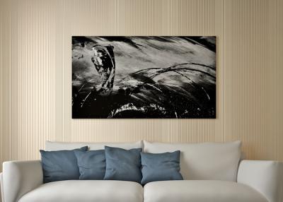 China High End Striped Removable Luxury Modern Wallpaper For Living Room , Non Woven Paper for sale