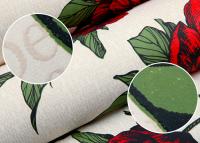 China Red Non Woven Vintage Style Floral Wallpaper For Room Decoration , Eco - Friendly for sale