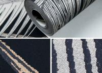 China Household Modern Flocked Wallpaper For Bedroom Walls , Non Woven Materials for sale
