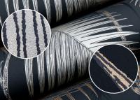 China Household Modern Flocked Wallpaper For Bedroom Walls , Non Woven Materials for sale