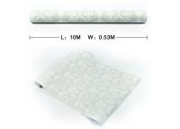 China Eco Friendly Classical Grey Pattern Wallpaper For Restaurant , Embossed Surface Treatment for sale