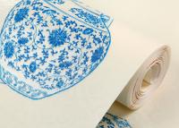 China Chinese Style Vintage Inspired Wallpaper / Moisture Resistant Wallpaper High Grade for sale