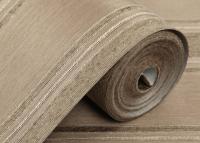 China Yarn Modern Removable Wallpaper 0.53m Brown Living Room Wallpaper for sale