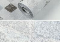 China Non-woven White Color Modern Removable Wallpaper For the Beddingroom for sale