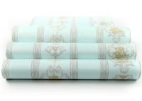 China 0.53*10M Soundproof Country Style Wallpaper For Home Decoration , Flower Wall Covering for sale