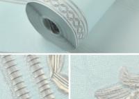 China 0.53*10M Soundproof Country Style Wallpaper For Home Decoration , Flower Wall Covering for sale