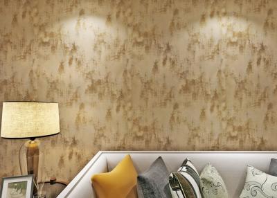 China 0.53*10m Beige Color Non-woven  Modern Removable Wallpaper For The Home for sale
