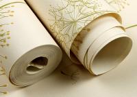China Custom Washable Bedroom Contemporary Wallpaper For Home , 3D Interior Wallpaper Anti Cracking for sale