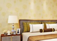 China Custom Washable Bedroom Contemporary Wallpaper For Home , 3D Interior Wallpaper Anti Cracking for sale