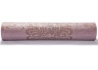 China Removable Retro Vintage Wallpaper , Symmetrical Brown Floral Pattern Wallpaper for sale