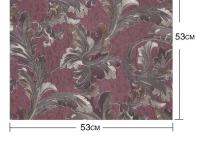 China Waterproof Vintage Floral Pattern Wallpaper With Embossed Surface Treatment , OEM Accepted for sale