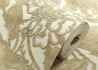 China PVC Embossed Home 3D Wallpaper / Floral Pattern Wallpaper For Bedrooms , CE ISO for sale