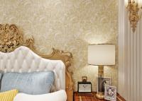 China PVC Embossed Home 3D Wallpaper / Floral Pattern Wallpaper For Bedrooms , CE ISO for sale