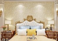 China PVC Embossed Home 3D Wallpaper / Floral Pattern Wallpaper For Bedrooms , CE ISO for sale